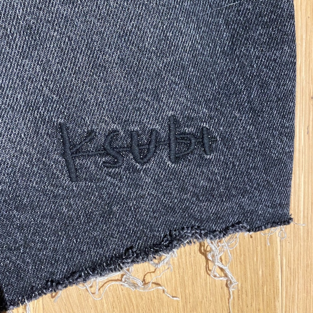 Rare Kith X Ksubi Racer Short Denim Black Eclipze Hig… - Gem